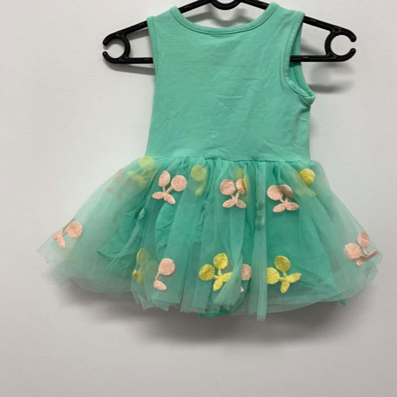 Seed Heritage Kids Size 0-3m Dress Green (s)