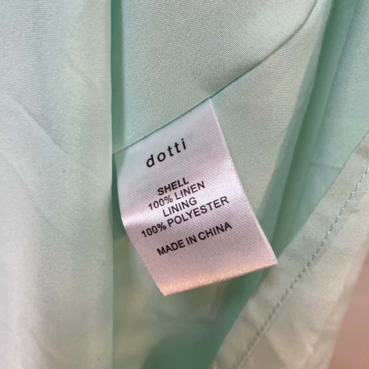 [Brand New] Dotti Womens Size 12 Maxi Mint Linen Dress (s)