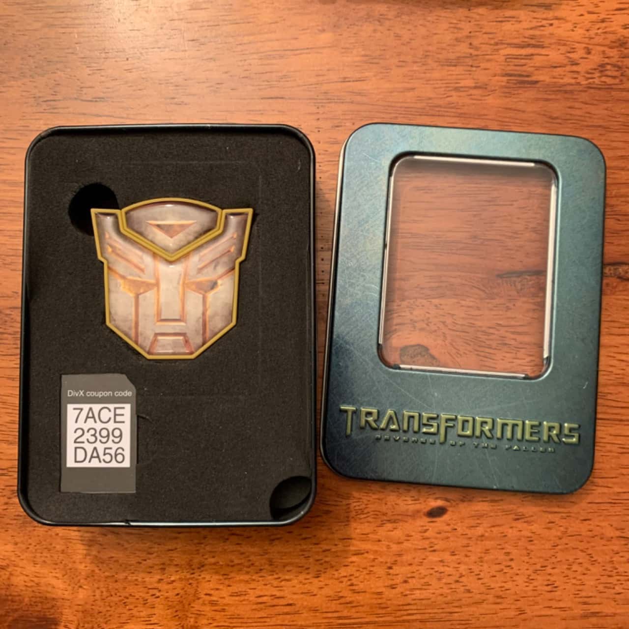 Transformers 2: Revenge Of The Fallen Movie 4GB USB Stick Limited ...