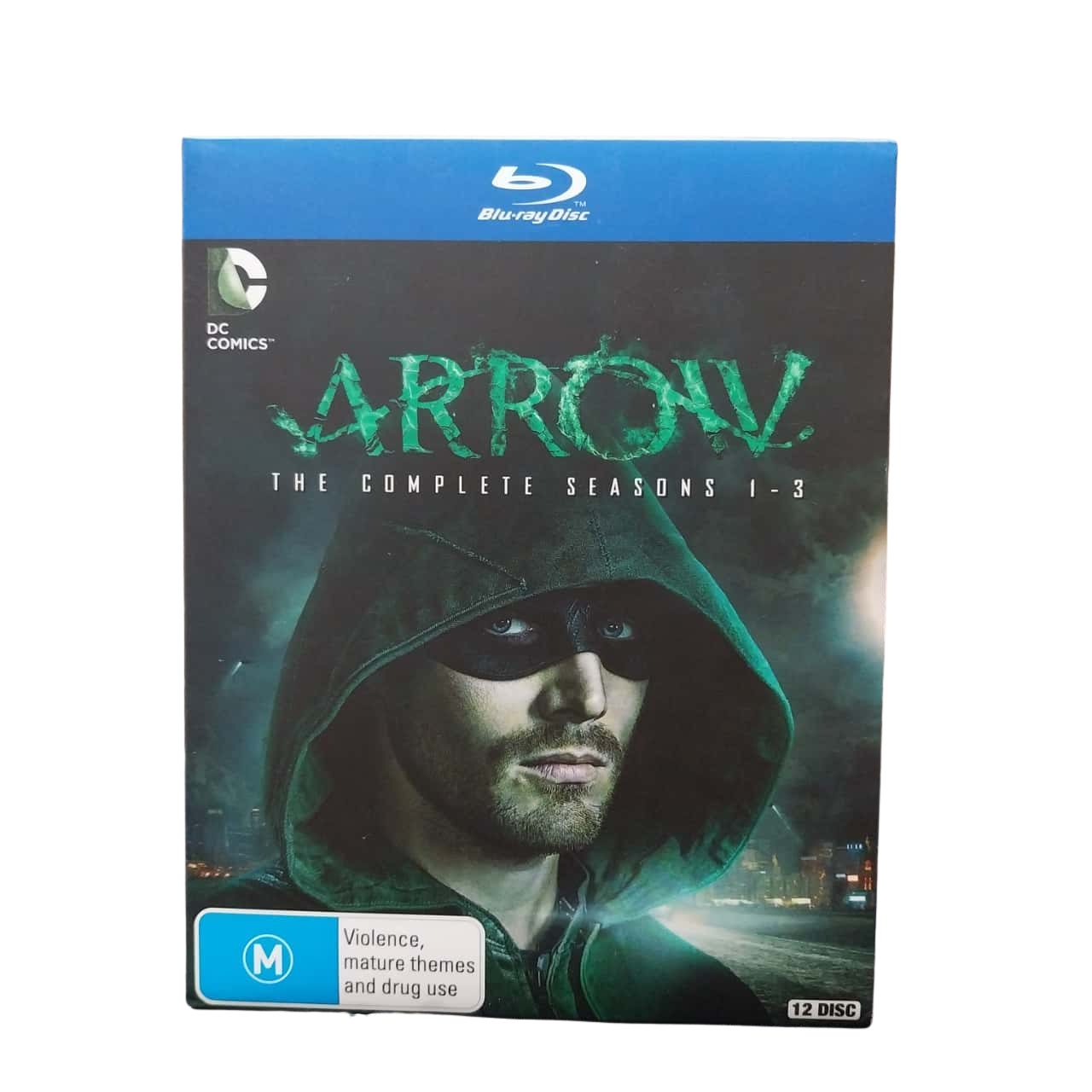 DC Comics Arrow The Complete Seasons 1 - 3 Blu-ray Discs