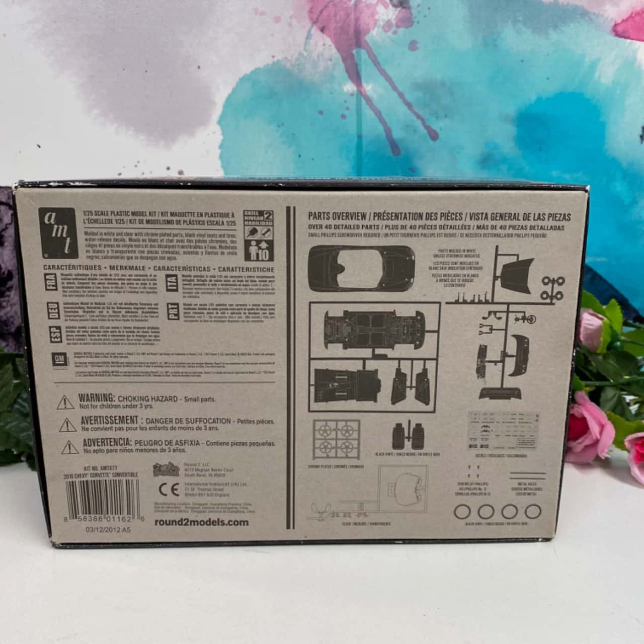 2010 Chevy Corvette convertible model kit New