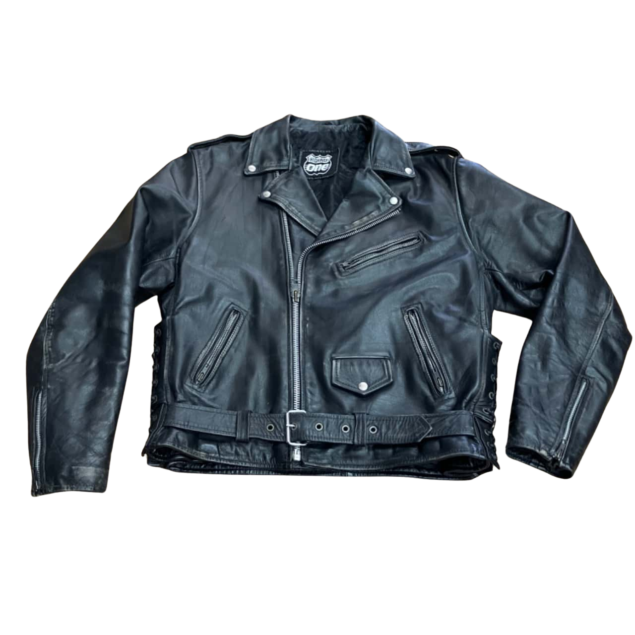 Highway One Size M Biker Jacket / Leather Black