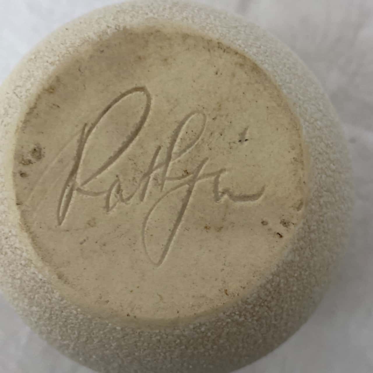 Henning Rathjen Small Signed Pottery Vase