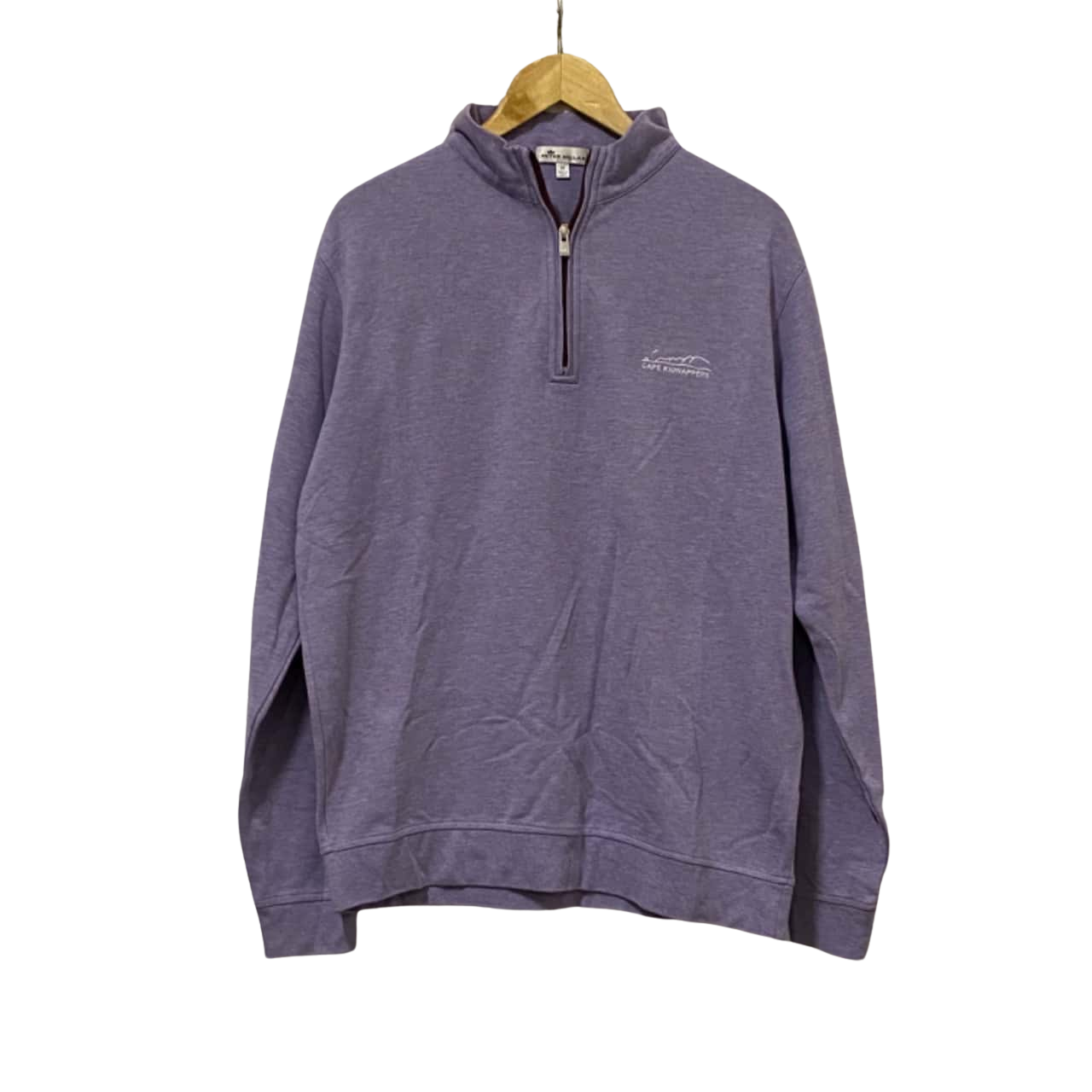 Peter Millar Mens Size M Long Sleeve Purple (s)