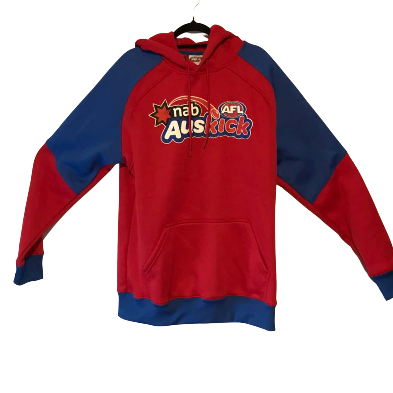 AFL Aus Kick Mens Size L Hoodie Red