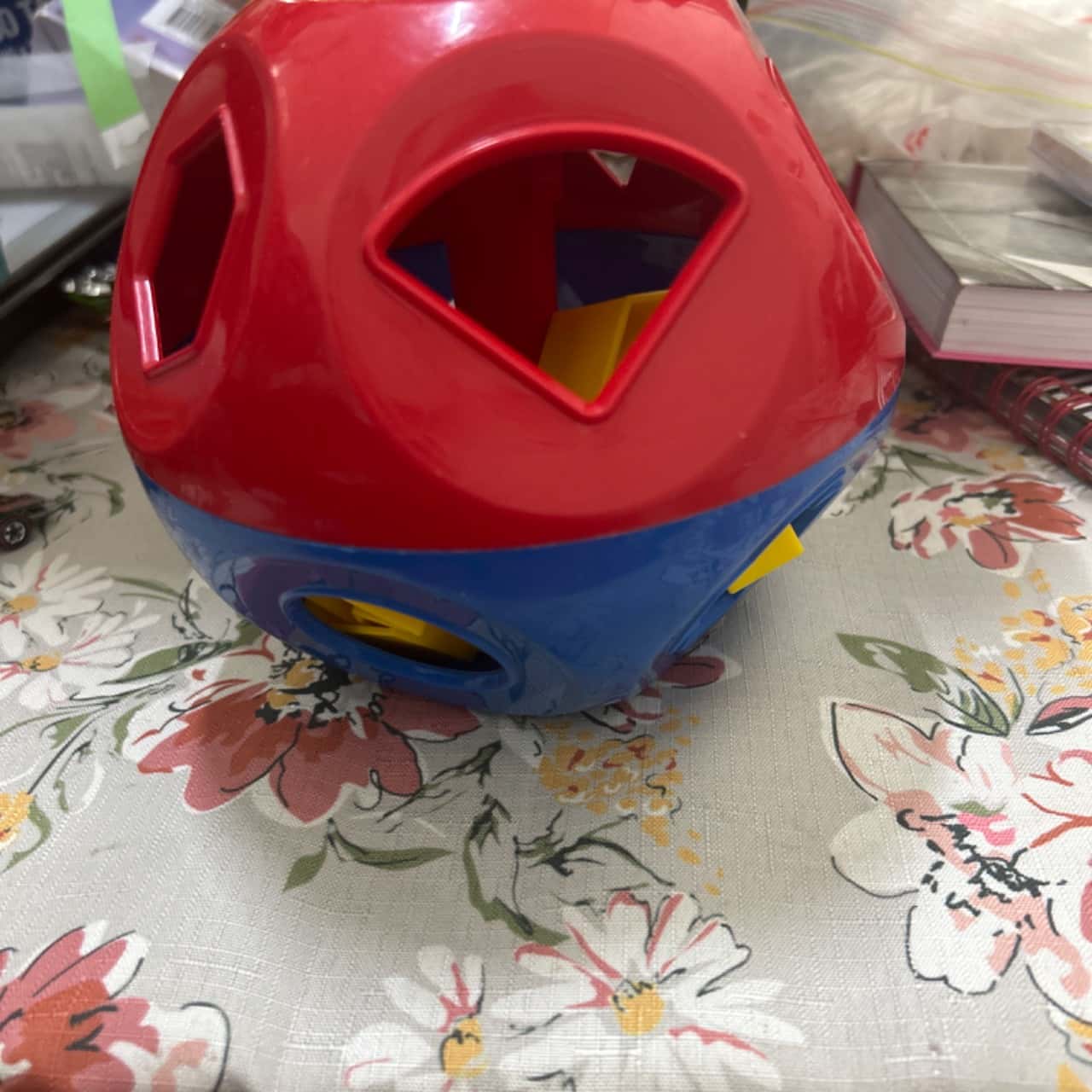 Tupperware Shape O Sorter Toddler Baby Educational Ball puzzle play 6 ...