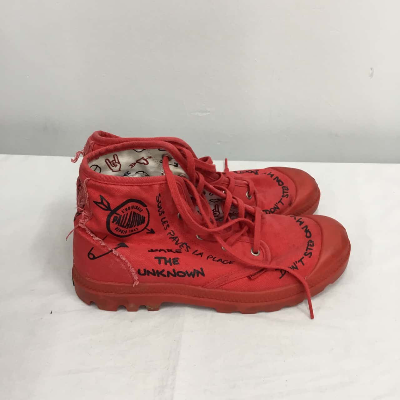 Palladium Women’s Red Boots