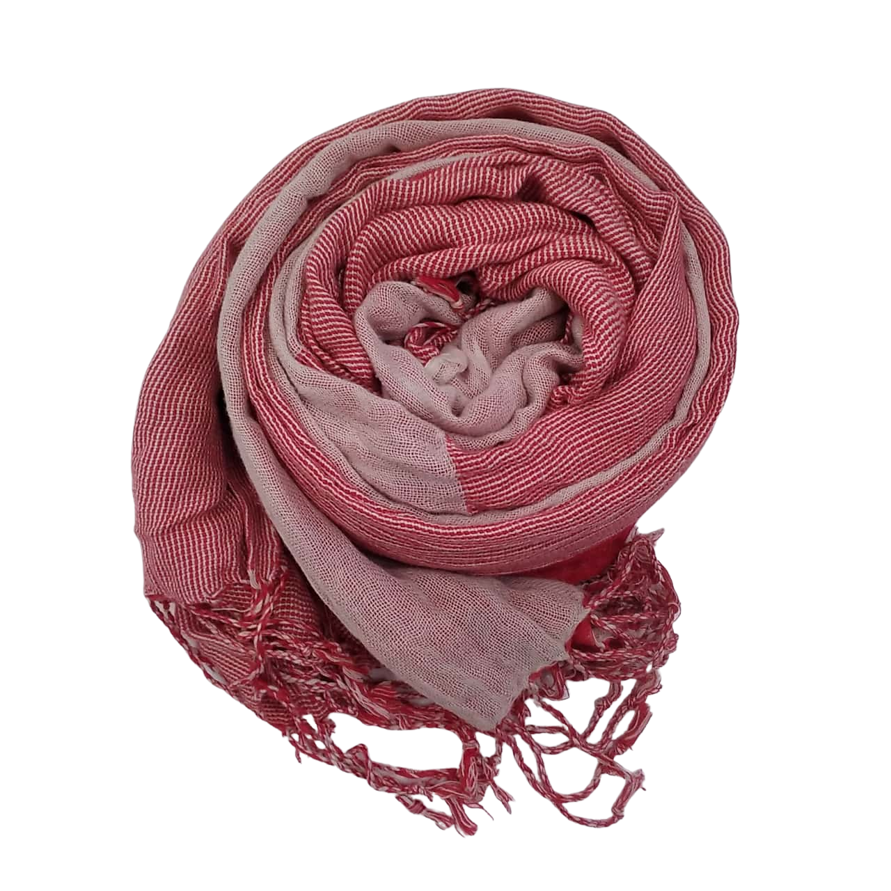 COLORADO Red/White Knit Scarf (04, 933)