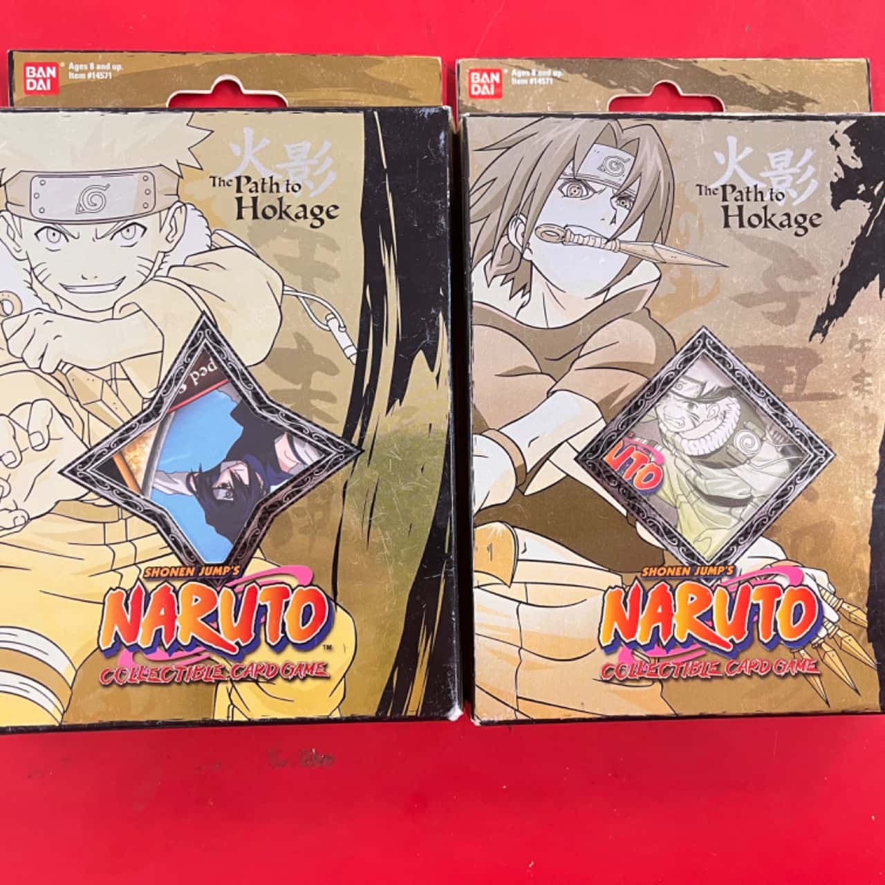 Naruto Collectable Card Game X 2 packs