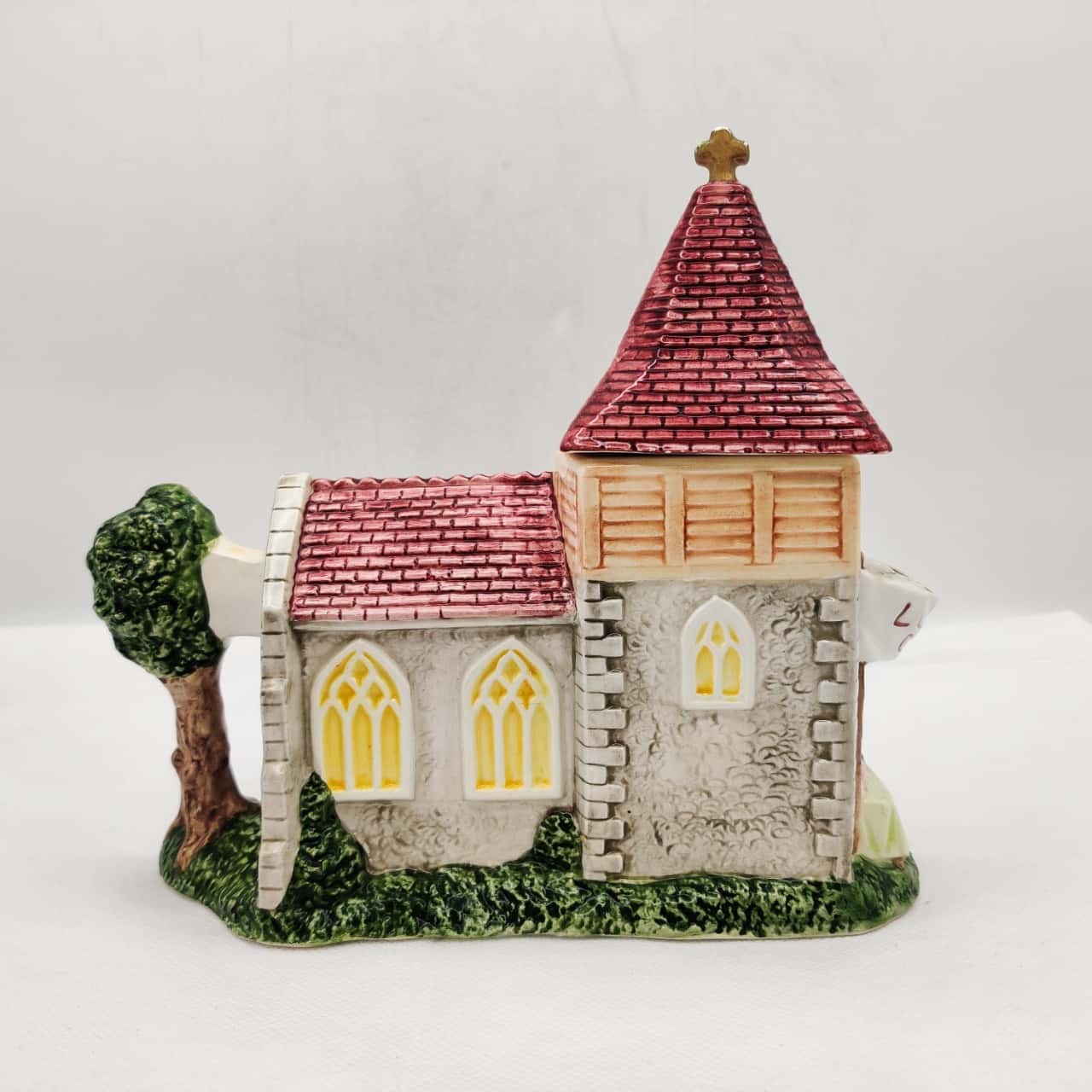 Vintage The Leonardo Collection Novelty Teapot In Style Of A Church(s)