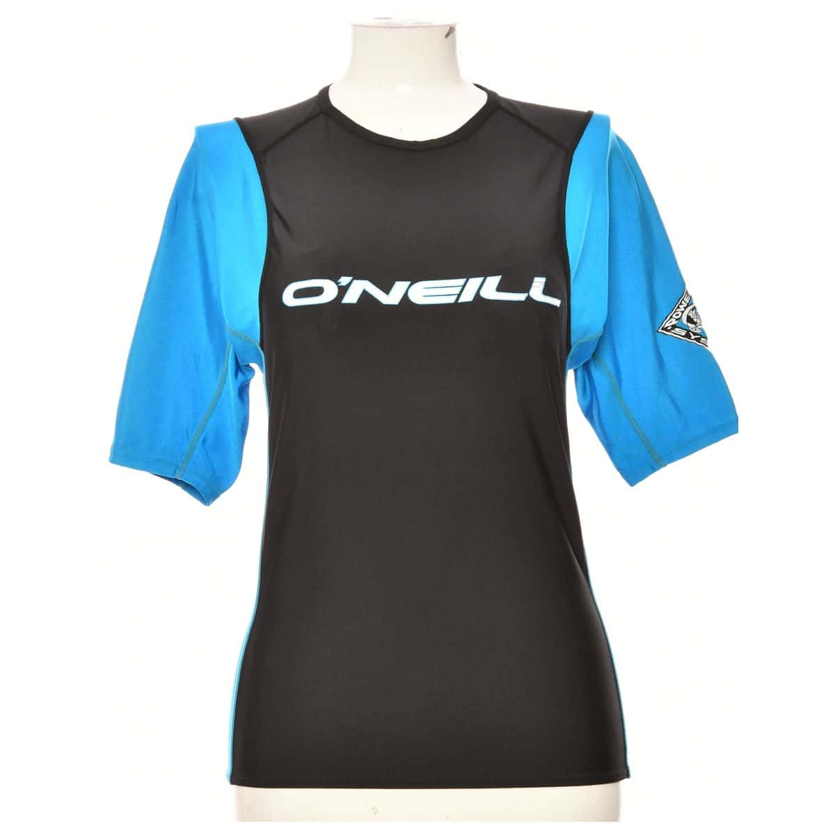 ONeill Mens Size XL Rashie Black/Blue(s)