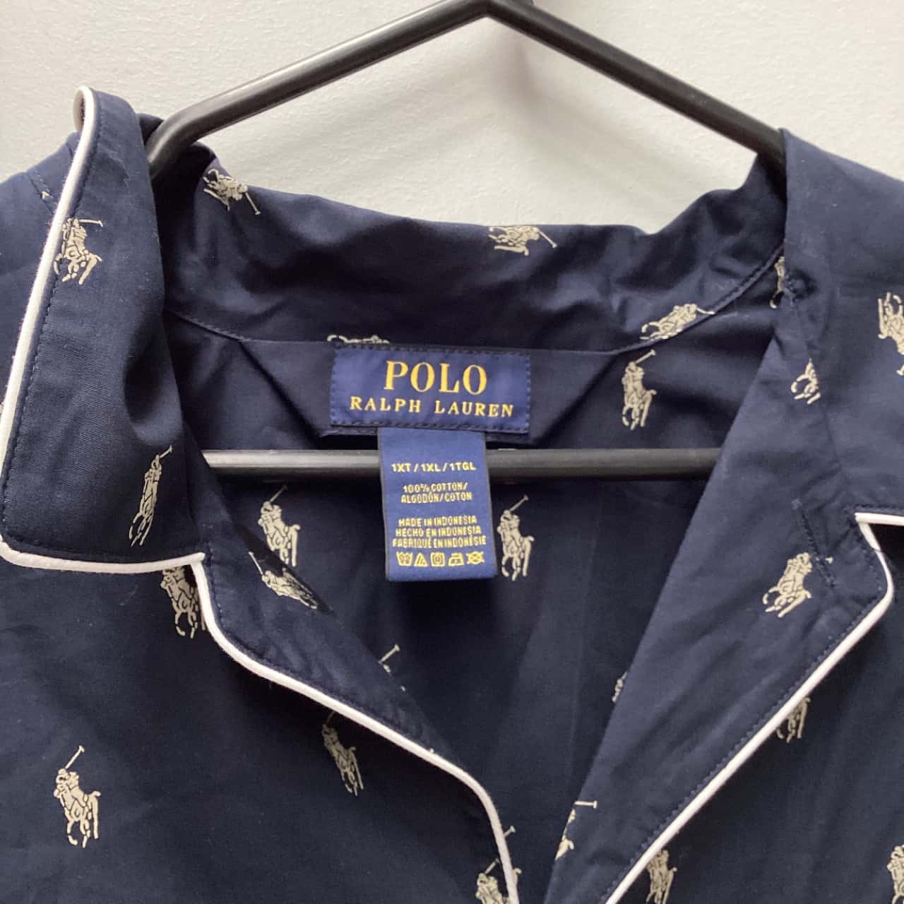 Polo Ralph Lauren Mens Size XL/2XL Navy Blue Pyjamas Set