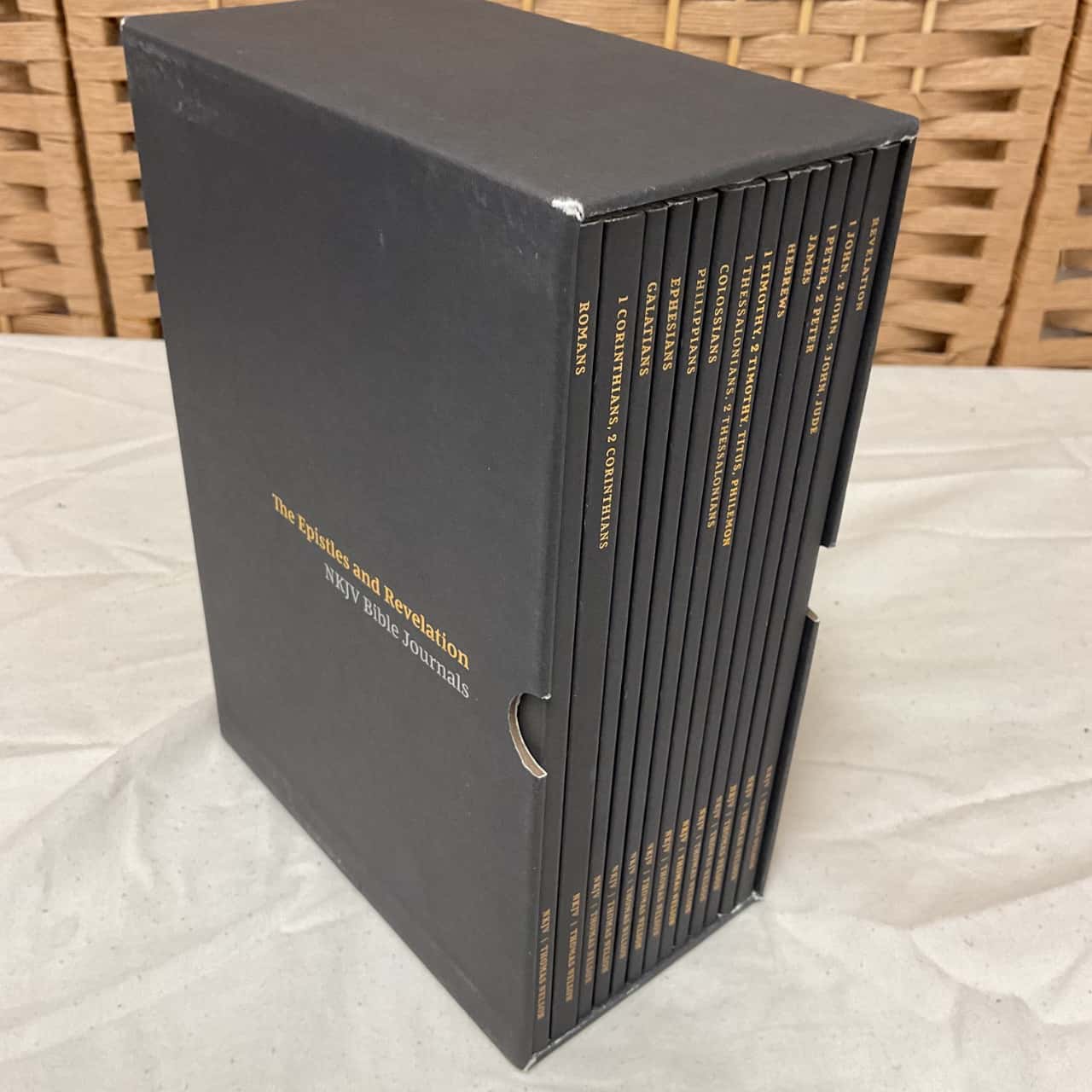 NKJV Scripture Journals the Epistles and Revelation 13 Volume Box Set ...